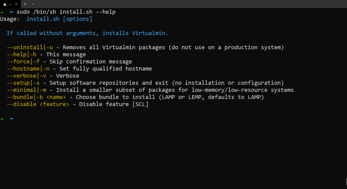 How To Install Virtualmin Control Panel In Ubuntu 1804 Server On Vps