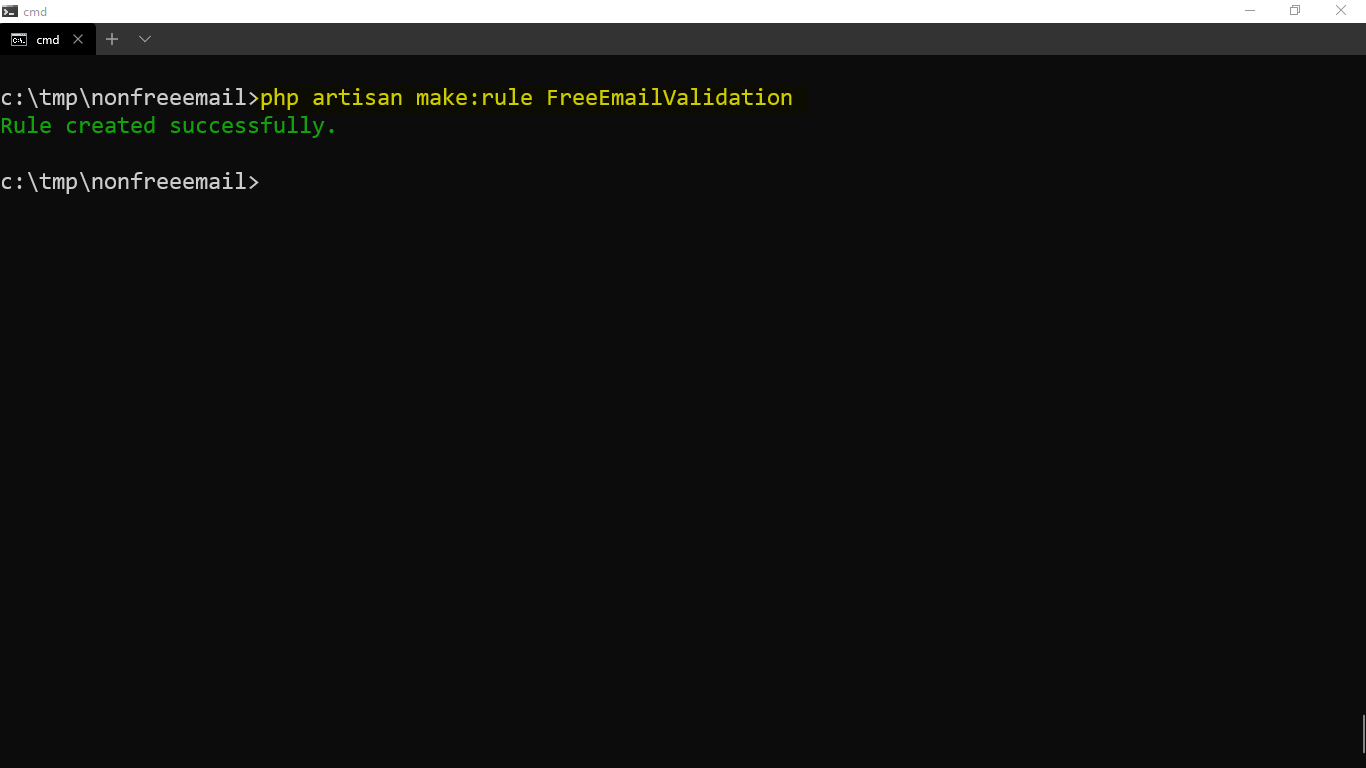 How To Configure Server Side Email Form Only Allow Business Email Address In Laravel Using