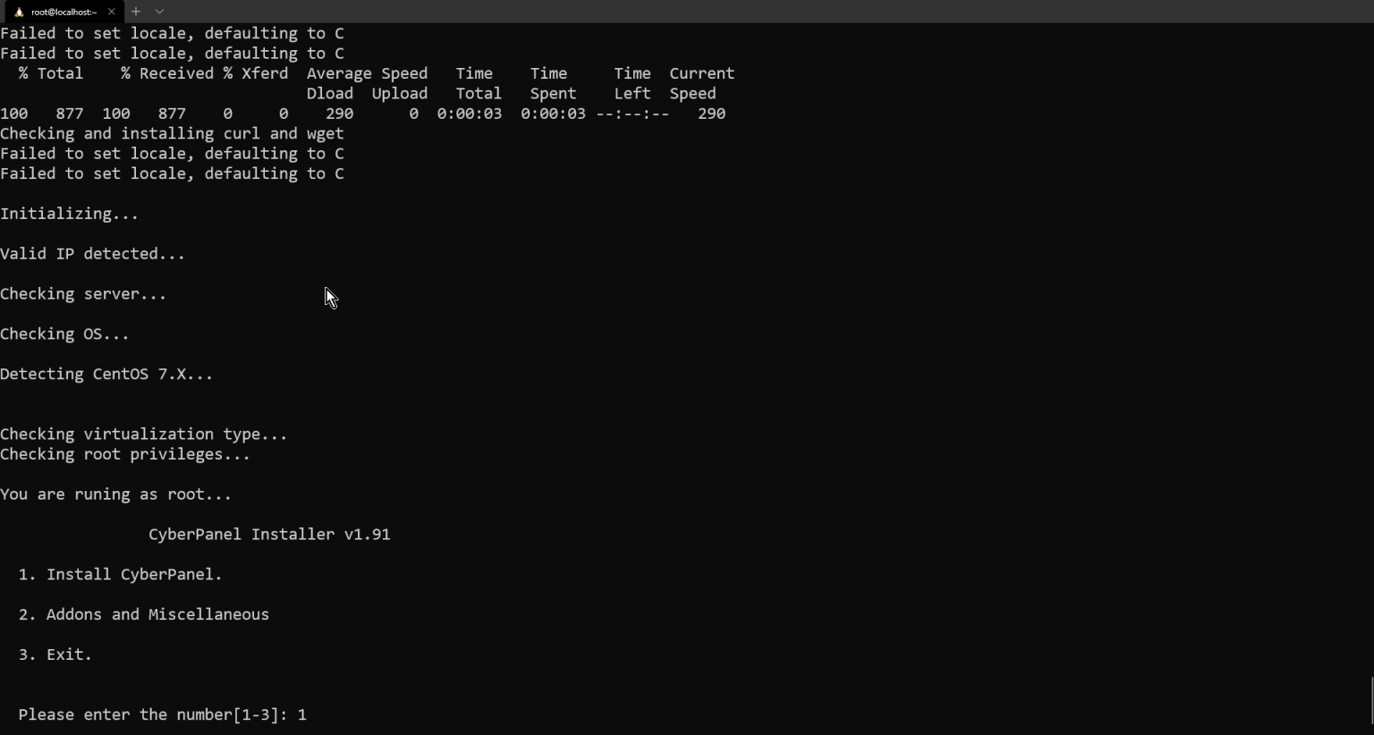 How To Cyberpanel Install In Ubuntu Or Centos Vps Anish Mandal Blog