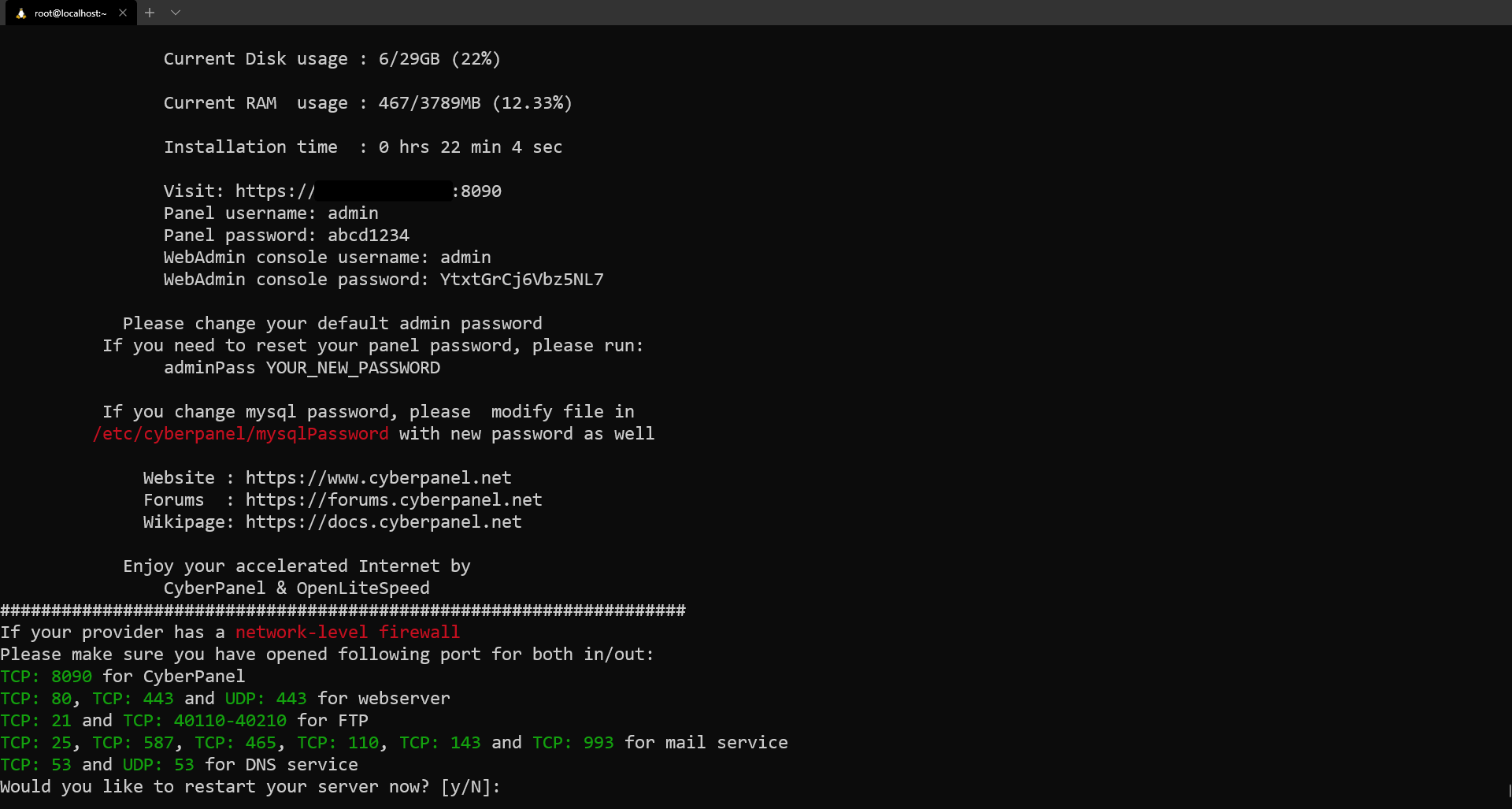 How To Cyberpanel Install In Ubuntu Or Centos Vps Anish Mandal Blog
